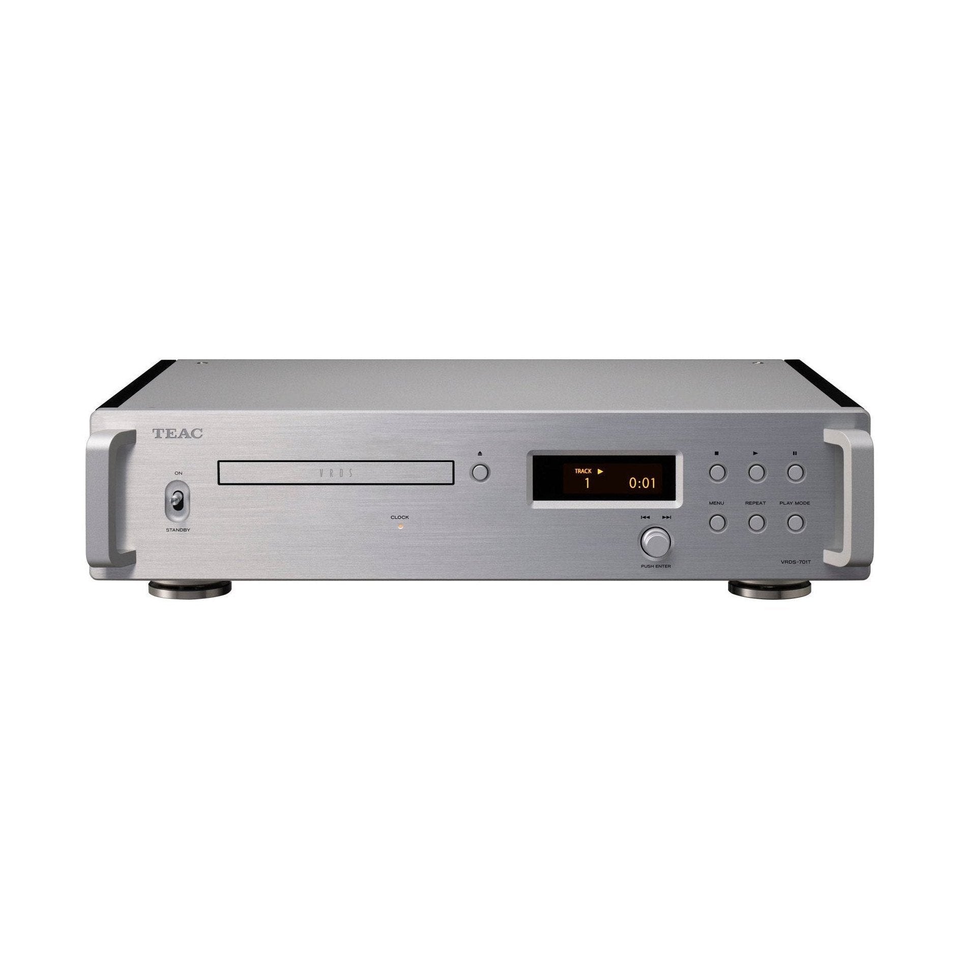 TEAC VRDS-701T CD Transport - Silver - J – Playback Distribution