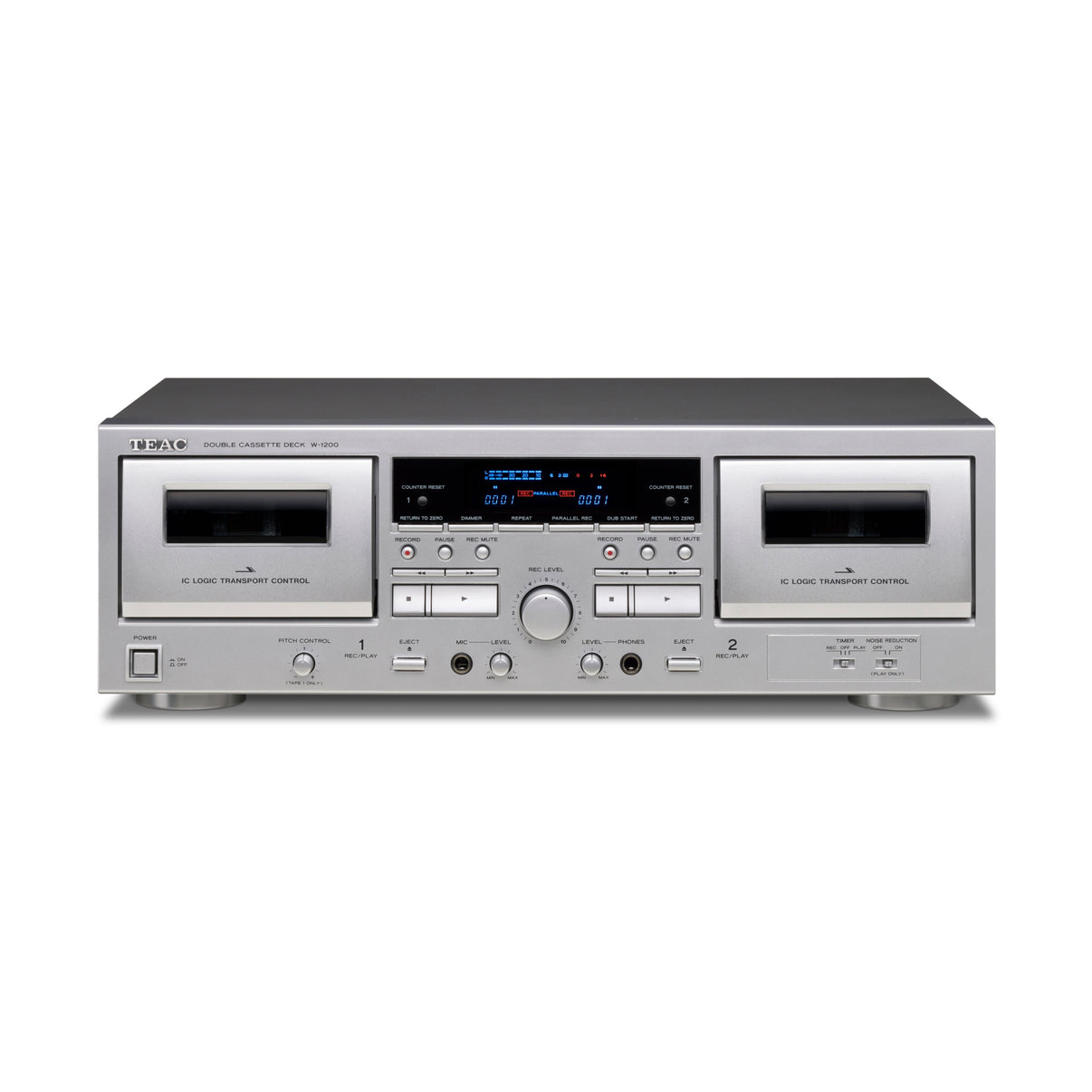 TEAC W-1200 Dual Cassette Deck – Playback Distribution