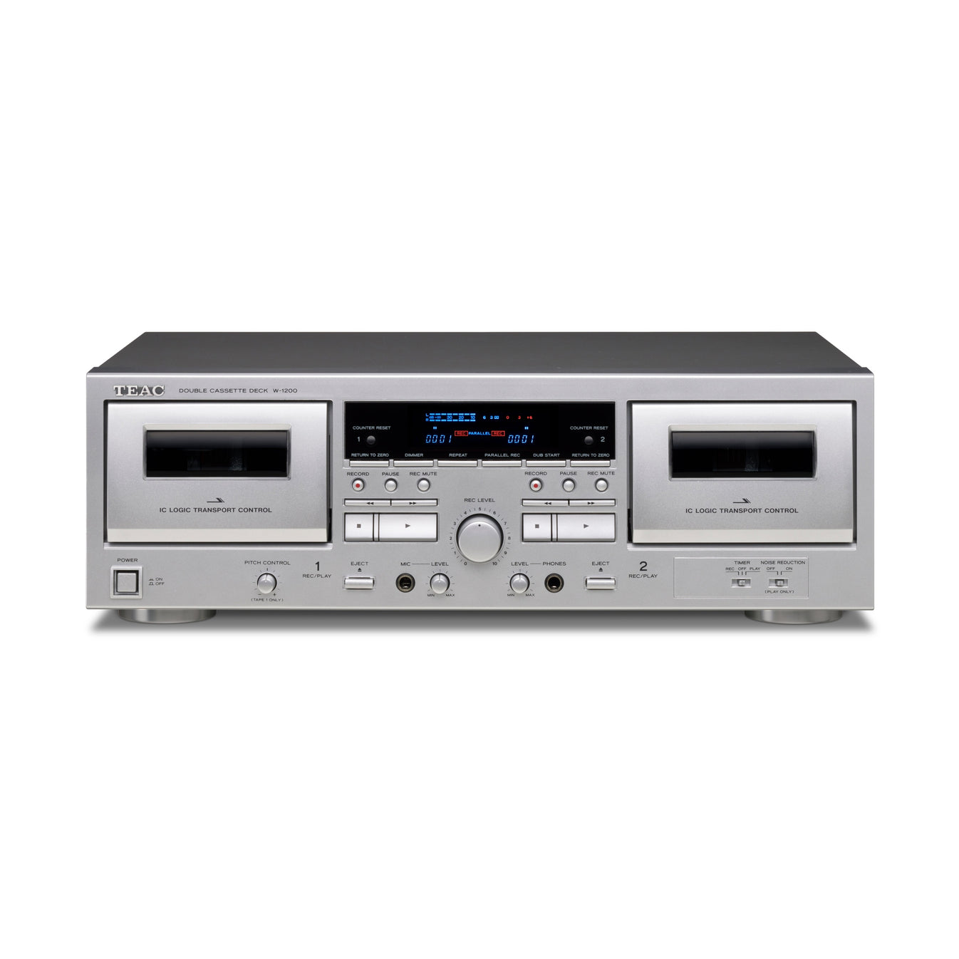 TEAC W-1200 Dual Cassette Deck – Playback Distribution